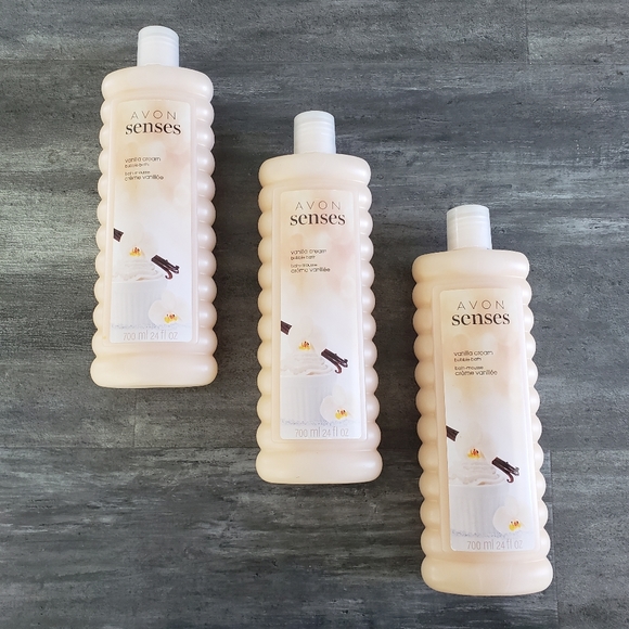 Avon | Bath | Vanilla Cream Avon Senses Bubble Bath | Poshmark